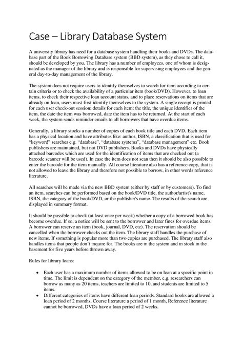 Case Library Database System 2023 Case Library Database System A