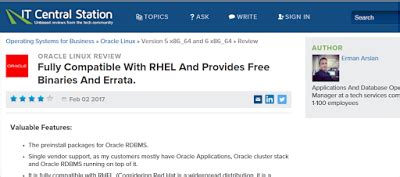 Erman Arslan S Oracle Blog Oracle Linux My Review Of Oracle Linux
