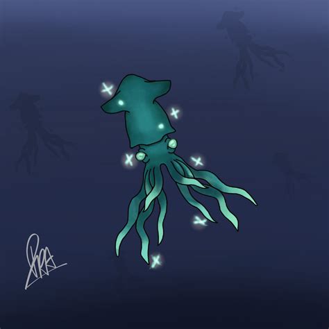 Here Is A Glow Squid R Minecraft