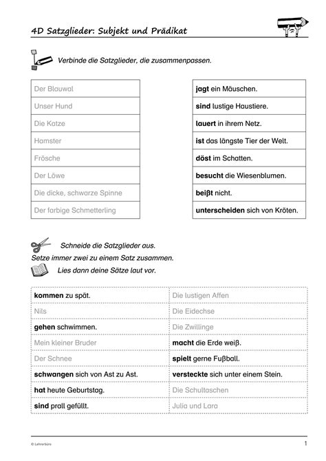 Sopäd Unterrichtsmaterial Deutsch Grammatik