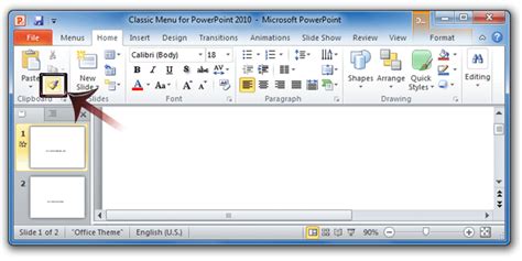 Gallery Format Painter Button