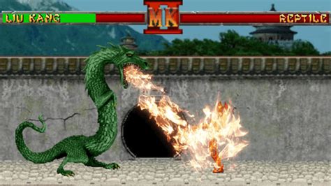 Liu Kang Mkii Dragon Fatality By Nathanlong98 On Deviantart