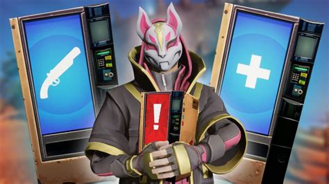 The Vending Machine Only Challenge In Fortnite Youtube