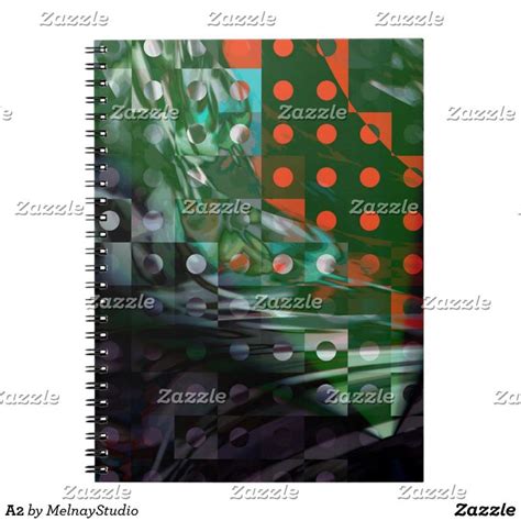 A2 Notebook Abstract Notebooks And Journals Art Design