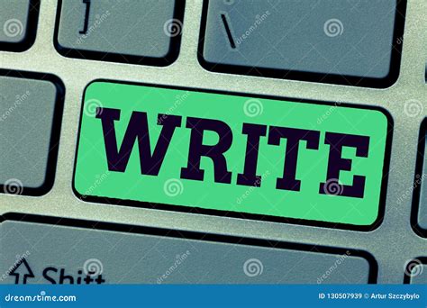 Handwriting Text Writing Write Concept Meaning Mark Letters Words Or Symbols On Surface