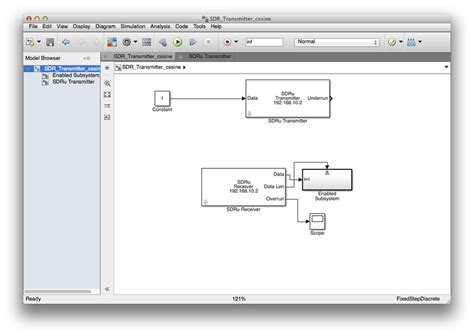 How Can I Make A Simulink Model For Sdru Transmitter And Receiver Using