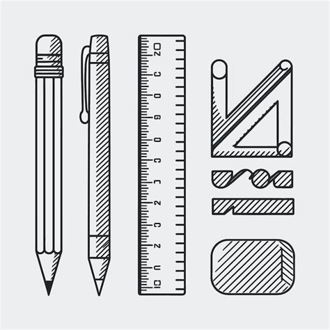 A Drawing Of A Ruler With A Ruler And A Ruler Premium AI Generated Vector
