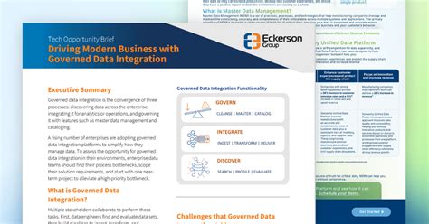 Driving Modern Business With Governed Data Integration Semarchy