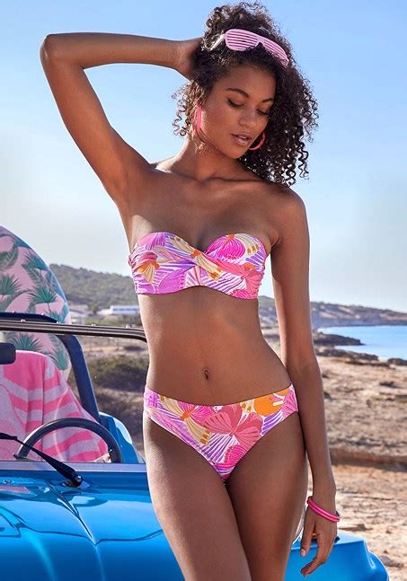 Purple Multi Butterfly Print Classic Bikini Bottom X28469