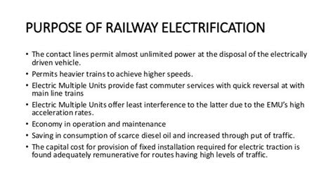 Railway Electrification
