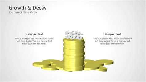 Growth Decay PowerPoint Template SlideModel