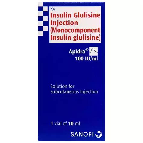 Apidra Apidra And Lantus Basal Bolus Regimen Apidra® Insulin