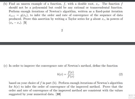 B Find An Unseen Example Of A Function F With StudyX