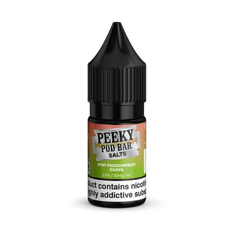 Kiwi Passionfruit Guava 10ml Cheeky Smokes