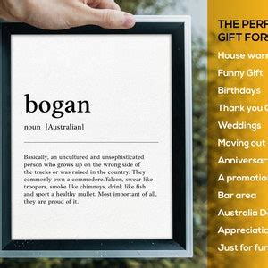 Bogan Funny Australian Slang Phrase And Humor Definition For Your