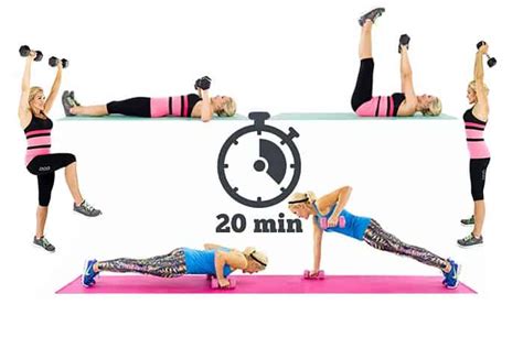 20 Minutes Circuit Training Full Body Pour Femme Occupée