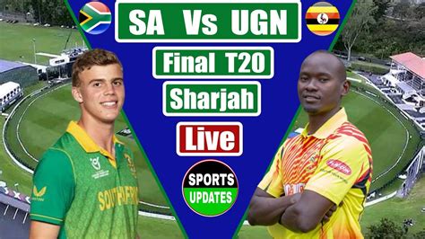 South Africa Vs Uganda Live 9th T20 SA Vs UGN Live Commentary