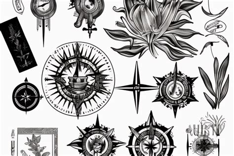 Compass Tattoo Ideas Tattoosai