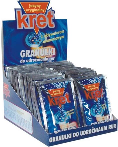 Udrażniacz do rur kret granulki 50g Metal Tech