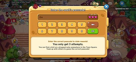 Vault‘s Passcode Anyone 😭 Help Me Please 🙏💕 Town Square R
