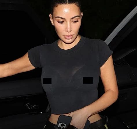 Photos Kim Kardashian Allegedly Gets Her Nipples Pierced