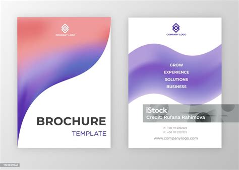 브로셔 템플릿 디자인 벡터입니다 추상적이고 다채로운 모양의 현대적인 디자인은 A4 크기의 전단지 책 포스터 전단지 카탈로그에 사용할 수 있습니다 편집하기 쉽고 인쇄용으로