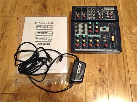 Soundcraft Notepad 102 Mixer Reverb