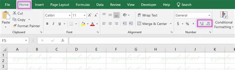 How To Increase Or Decrease The Number Of Decimal Places In Excel