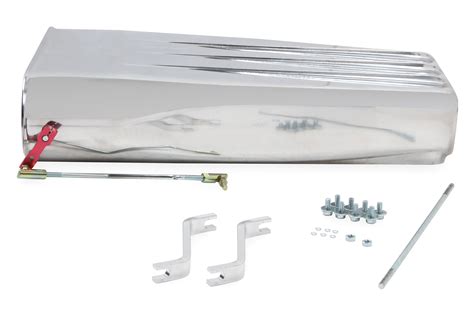 Weiand® 7223 Enderle Style 2 X 4 White Air Intake Scoop 6 5 Od X 2