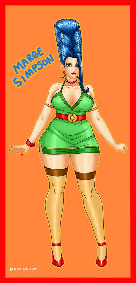 Marge Simspson By Hentai Ryukami On Deviantart