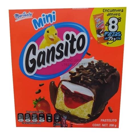 Mini Gansito Paquete Mercadolibre