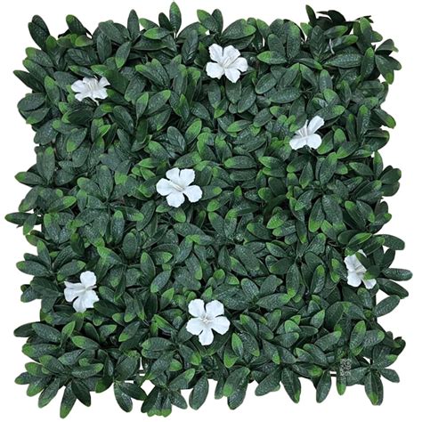 Muro Verde Artificial Elite Premium 50 X 50 Cm Laurel Europeo 8 Piezas