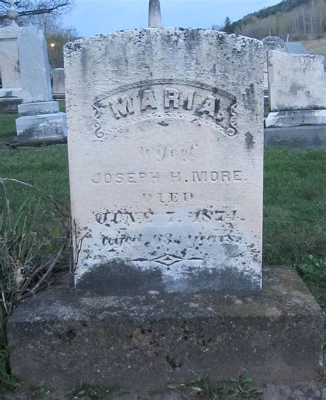 Maria Allis Simonson More 1811 1874 Find A Grave Memorial