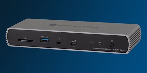 Sonnet Echo 11 Thunderbolt 4 Hdmi Dock Debuts