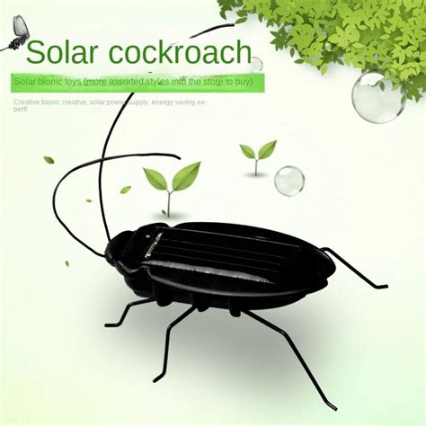 New Solar Bionic Grasshopper Cockroach Car Exports Novelty Early