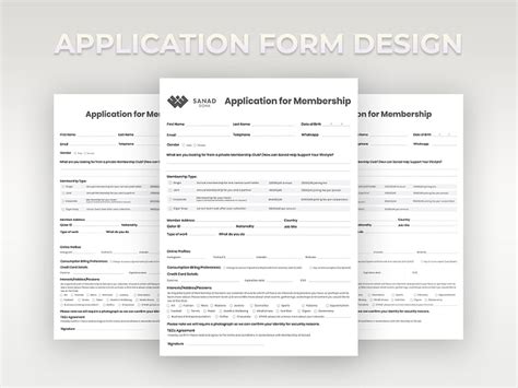 Application Form Design Designs Themes Templates And Downloadable Graphic Elements On Dribbble