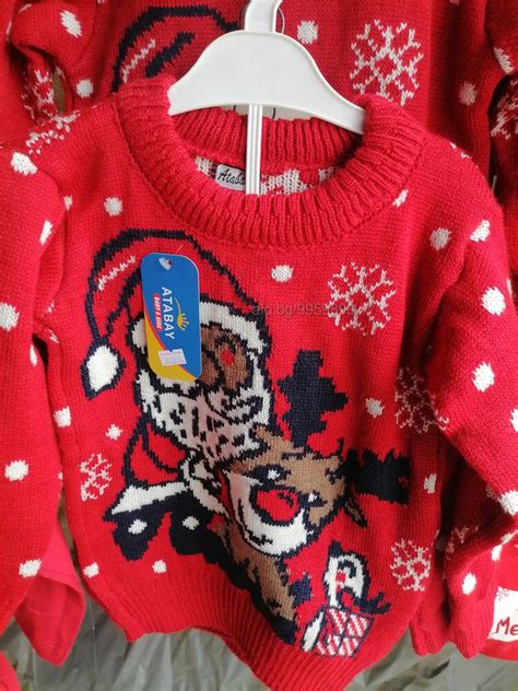 Коледни пуловери Блузка суитчер Универсално 3 4 години до 104 см 4 5 години до 110