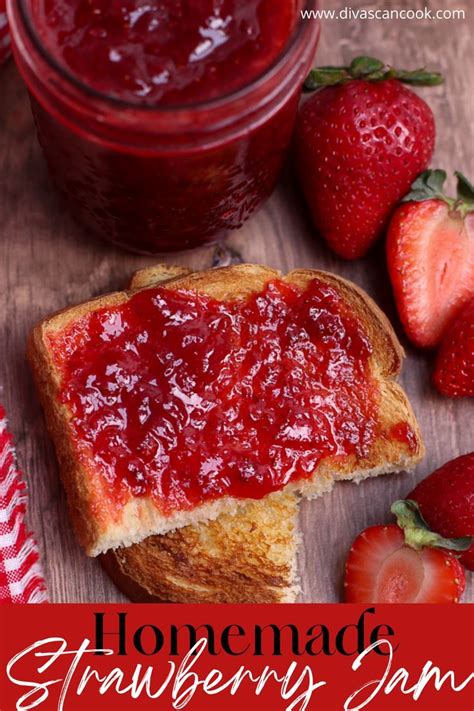 Homemade Strawberry Jam Recipe No Pectin Recipe Strawberry Jam
