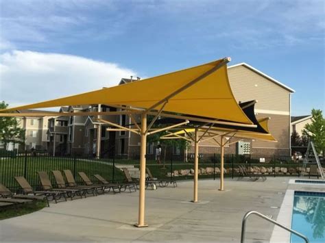Prefab Retractable Structure In Tensile Fabric At ₹ 329sq Ft In Ahmedabad