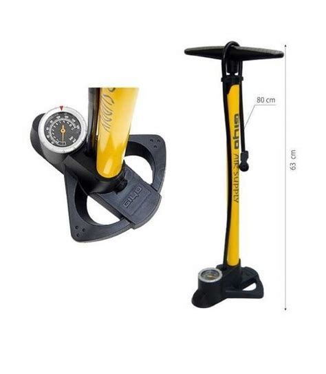 Inflador de Pie Giyo GF-38P con Medidor de Presión 160 PSI Taiwán ...