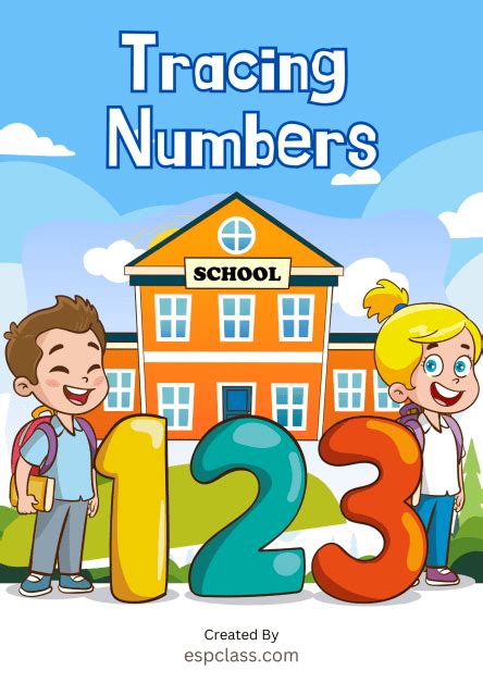 Tracing Numbers Worksheet For Preschooler Esp