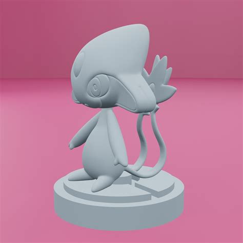 🐉 Pokemon No 482 Azelf・archivo Stl Para Impresión 3d・cults