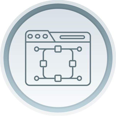 Curve Linear Button Icon Vector Art At Vecteezy