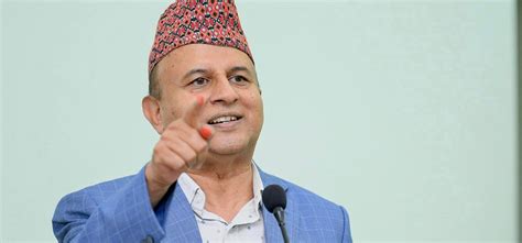 Uml Extends Full Support To The Current Govt General Secretary Pokharel Myrepublica The New