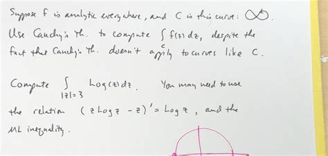 Solved Suppose F Is Analytic Every Where And C Is This Chegg