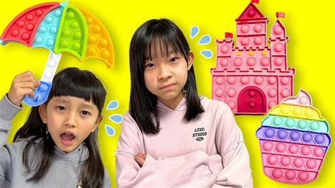 【寸劇】ゆのちゃんとつむちゃんのおやつが！？😱 なんでもプッシュポップに変身！？ Youtube