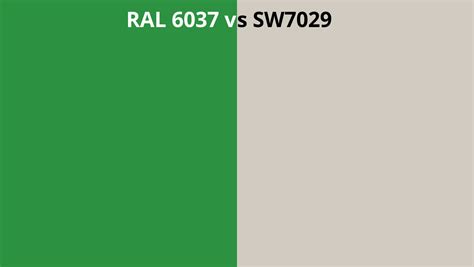 Ral 6037 Vs Sw7029 Ral Colour Chart Uk