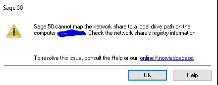 Sage Company Files Will Not Open From Remote Workstations After Update To Sage