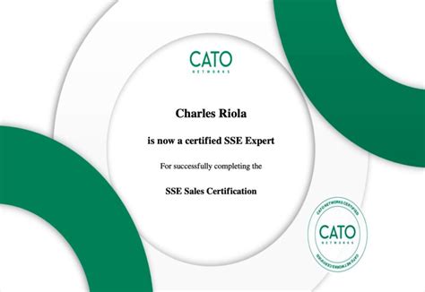 Charles Riola On Linkedin Cato Sdwan Sase Sse