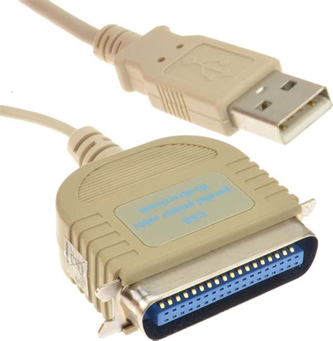 Kenable Professional Usb To Ieee 1284 Parallel Printer Cable Bi